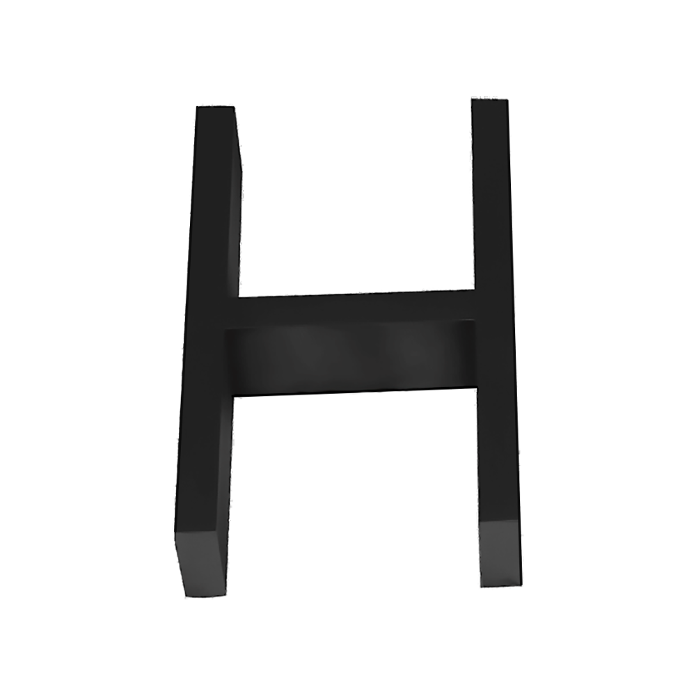 Letter H - Ironmongery | Contemporary Stainless Steel Architectural ...